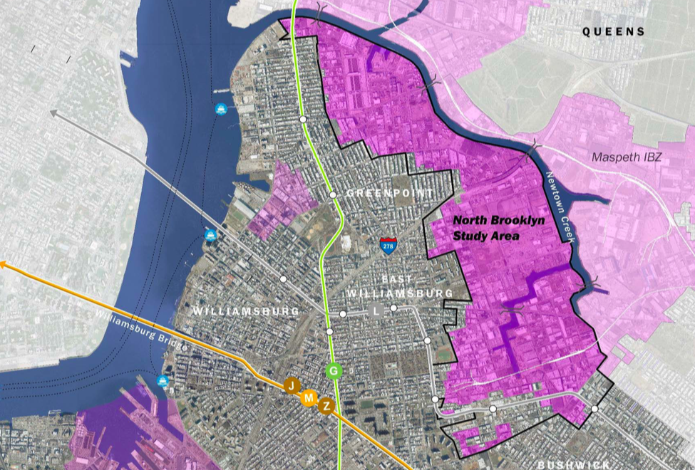 A New Plan For The North Brooklyn Industrial Zone, But With Concrete ...