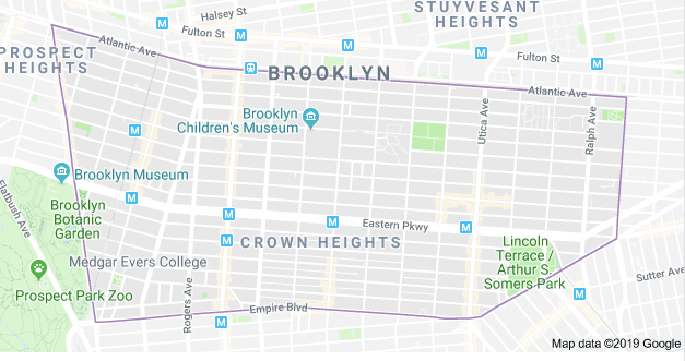 Crown Heights Map
