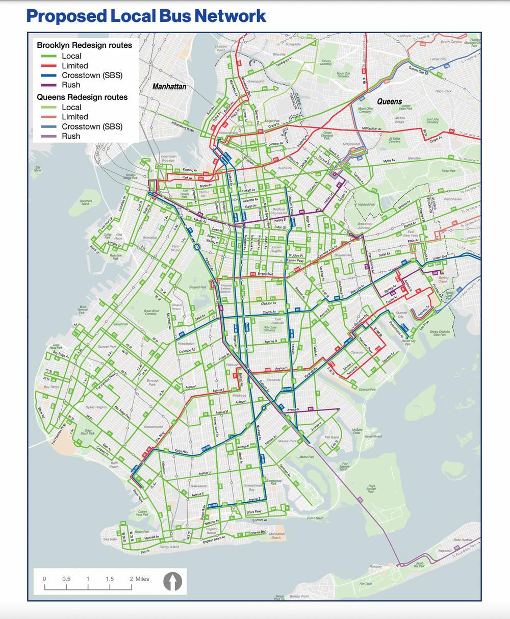 The MTA’s Brooklyn Bus Network Redesign Misses the Mark