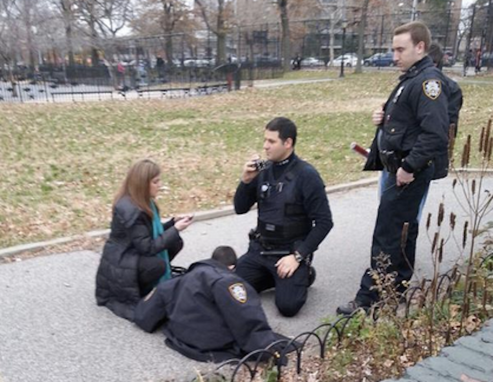 Hero Cops Give Their Coats To Lost Boy Wandering Barefoot Near Shore ...