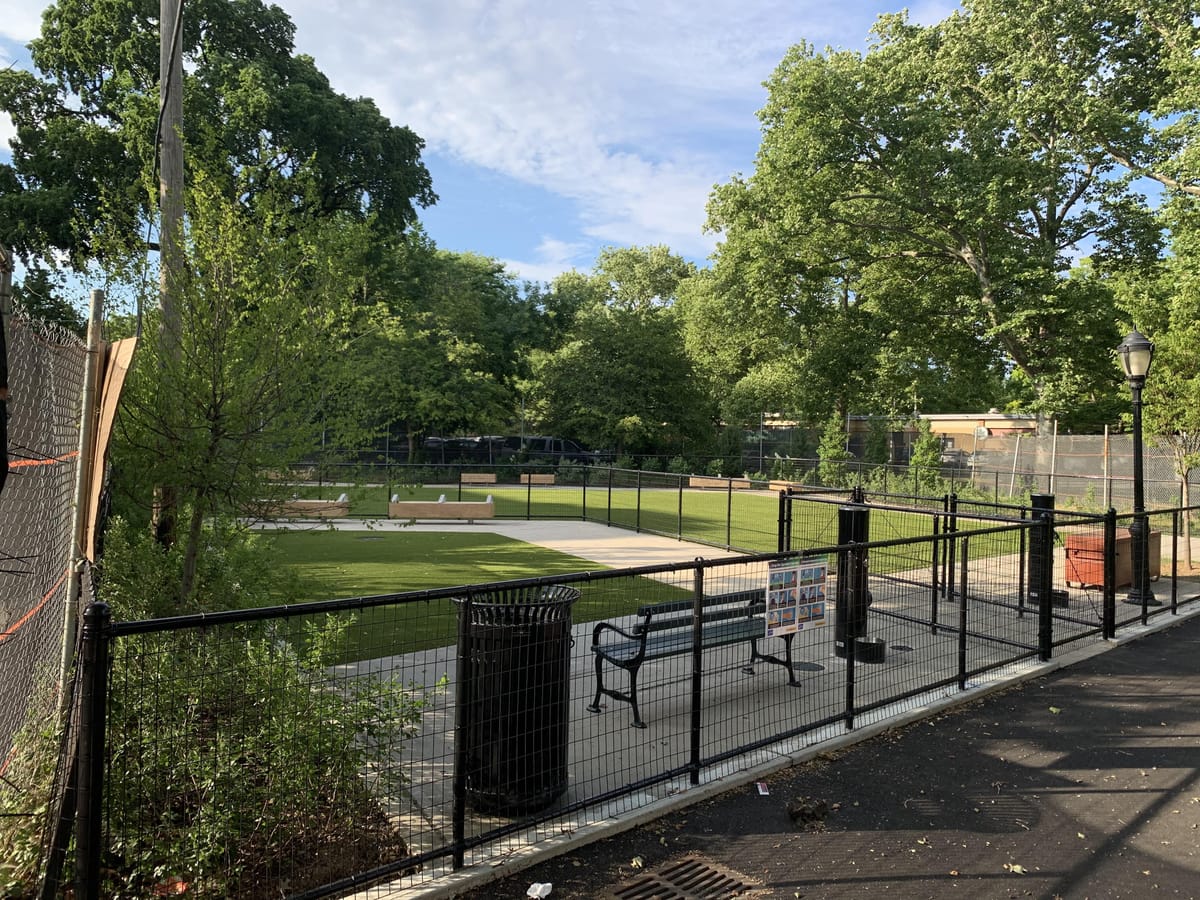 Kensington Dog Run Is Ready To Open on July 6 - Bklyner