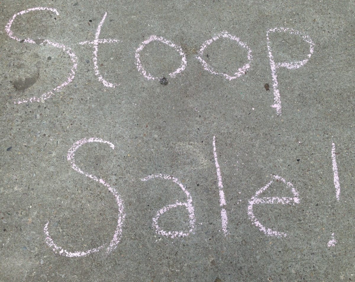 South Slope Stoop Sales: June 13-14 - Bklyner