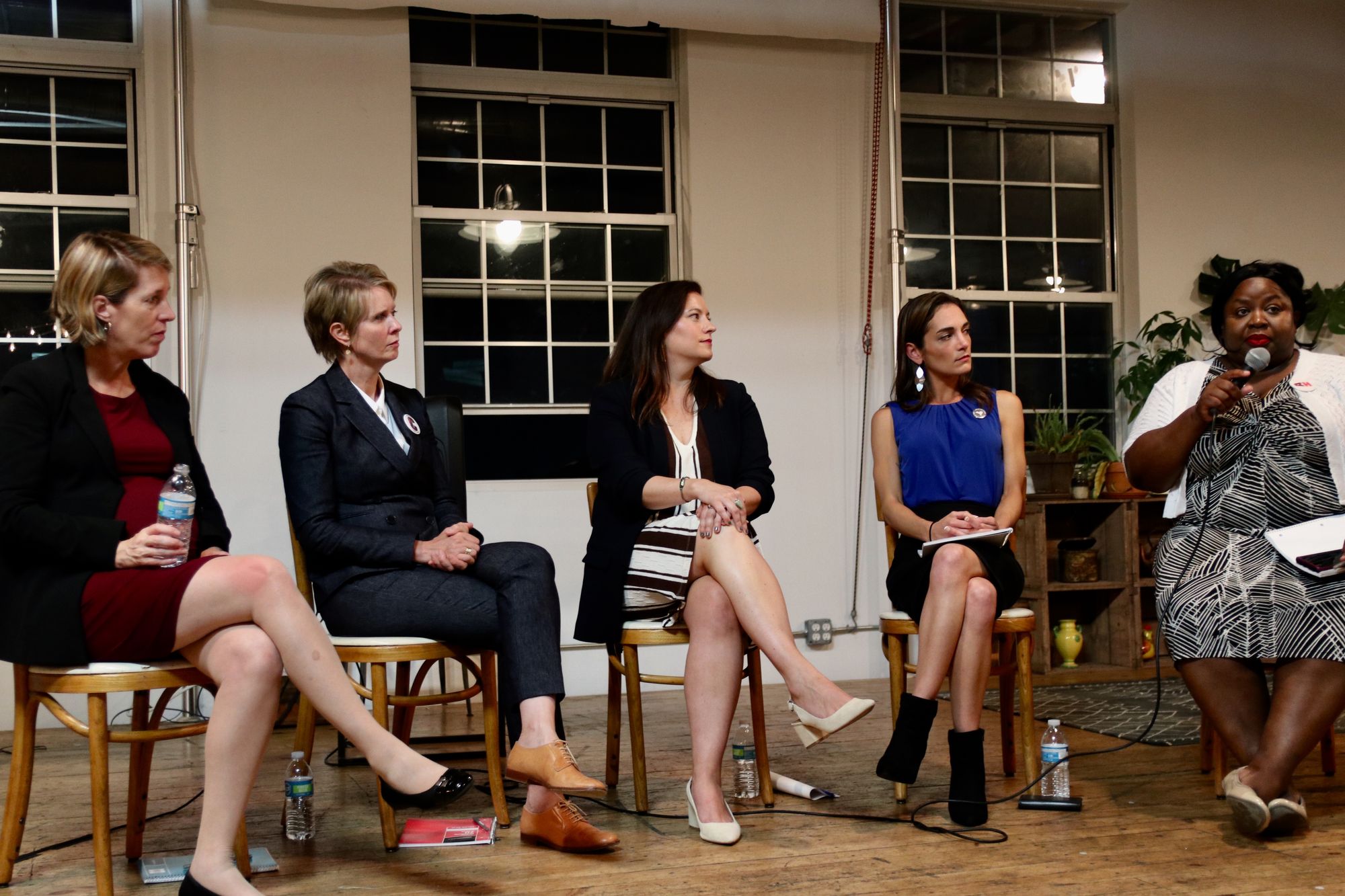 Cynthia Nixon, Julia Salazar, Zephyr Teachout & Jasi Robinson Talk Smashing The Status Quo - Bklyner