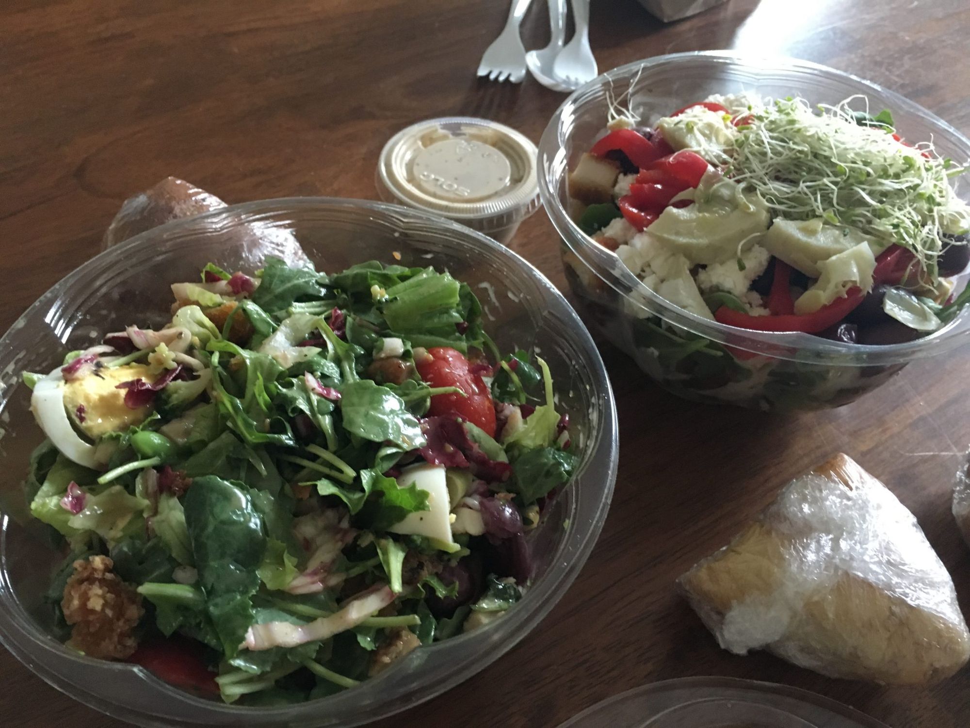 Bite Of The Day: A Surprisingly Satisfying Salad Bar Lunch - Bklyner