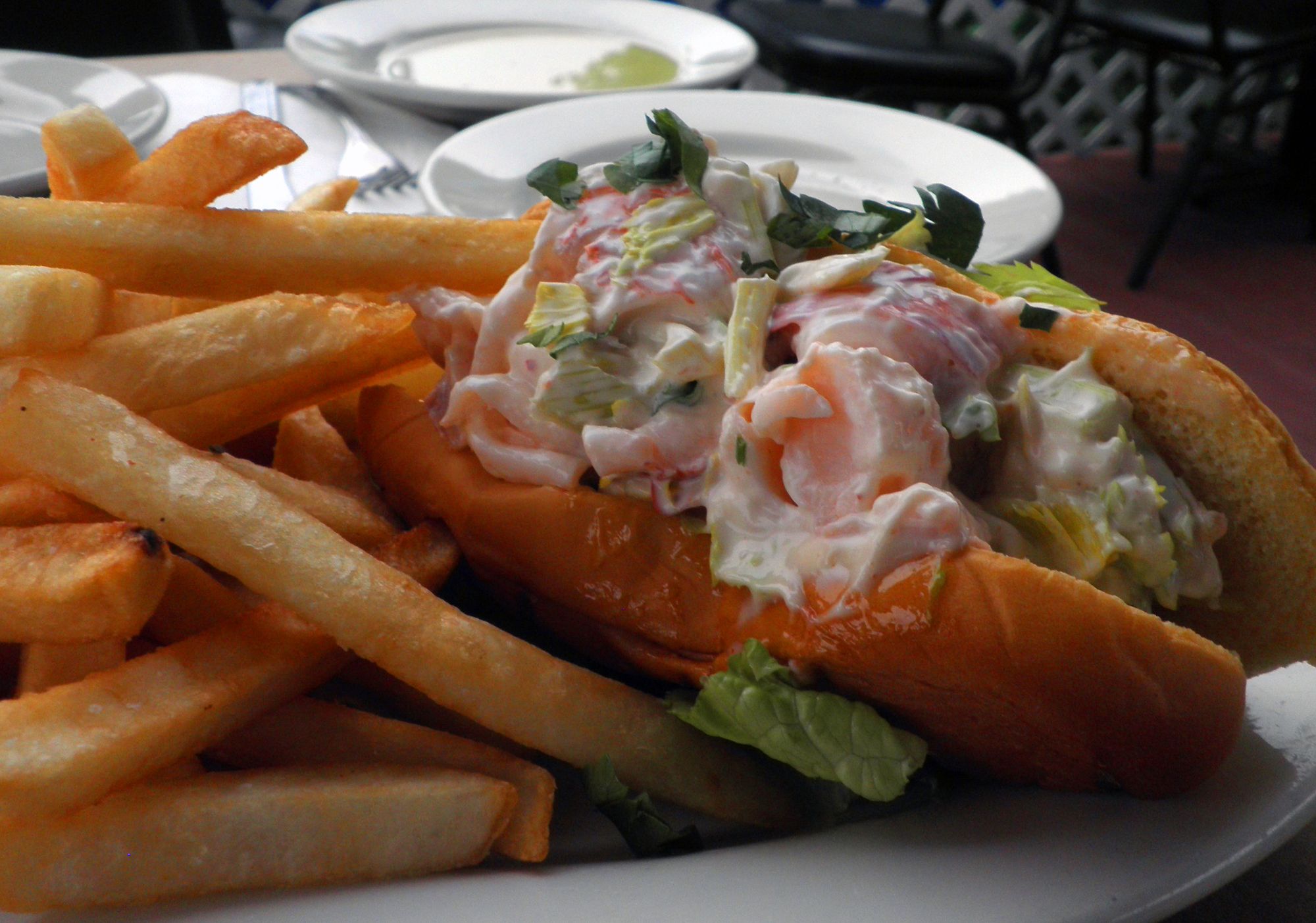Clemente's Maryland Crab House: Angry Lobster Roll - The Bite - Bklyner