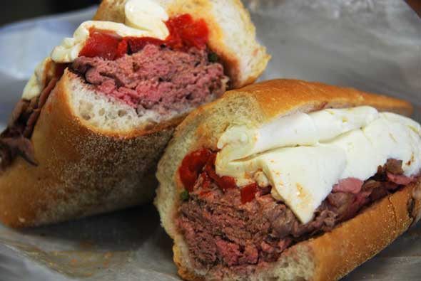 Bassett Deli & Caterers: Roast Beef Hero - The Bite - Bklyner